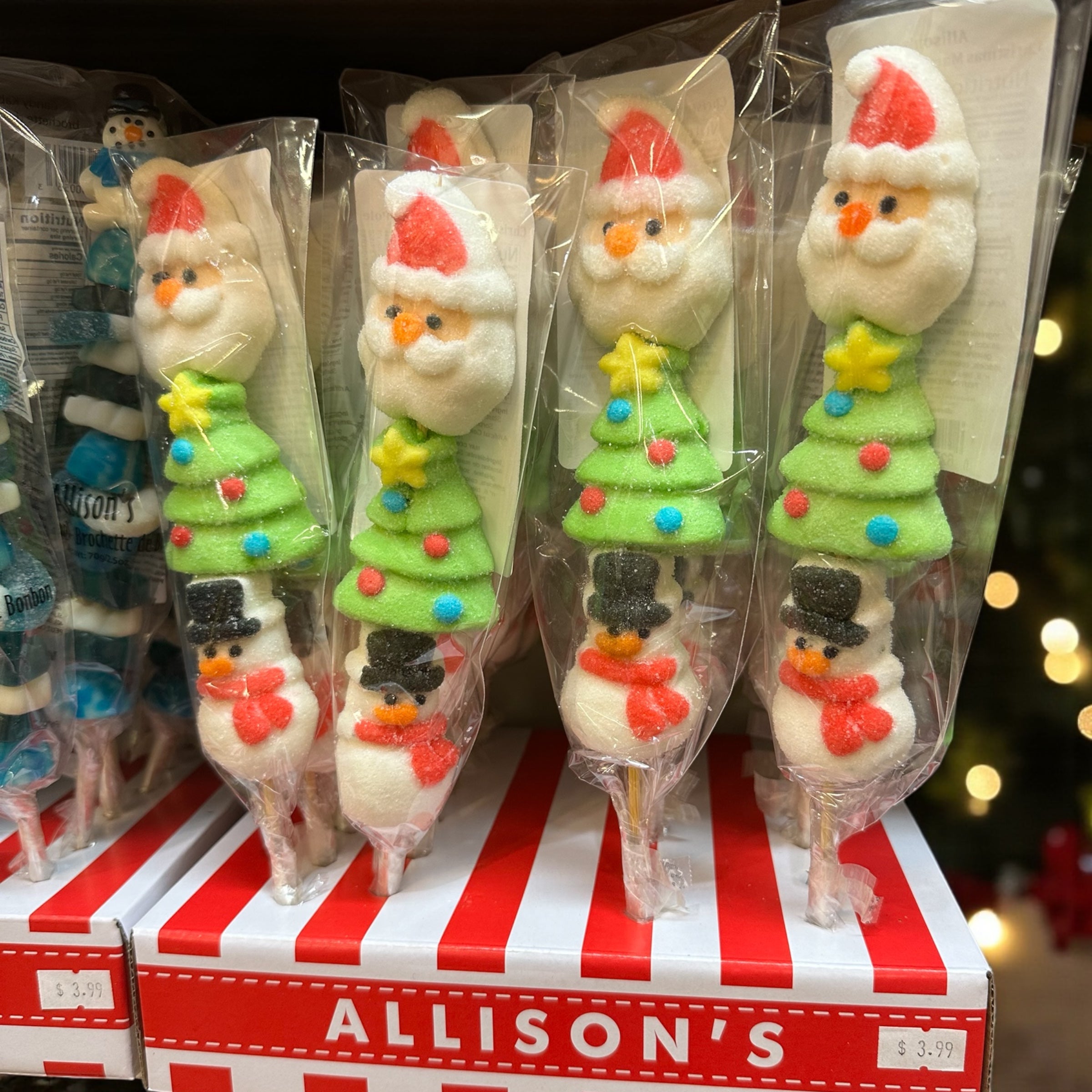 Allison's Marshmallow & Gummy Holiday Stick – Muddy Moose Market