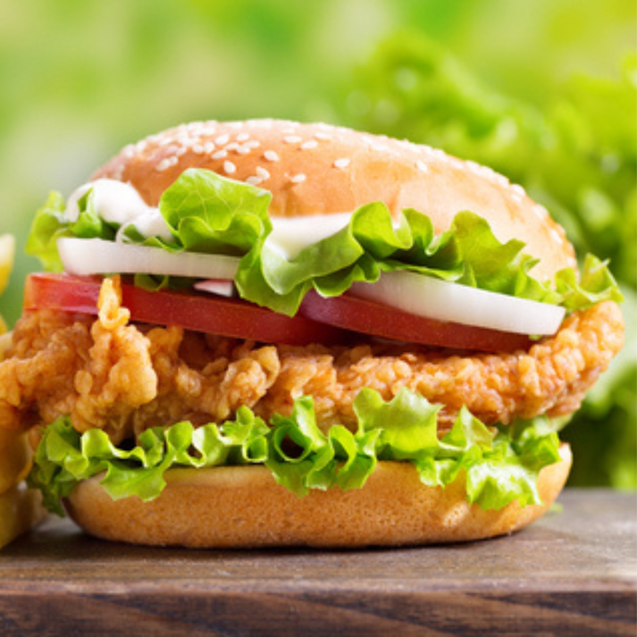 Crispy Chicken Burger Case 8.8lbs – Muddy Moose Market