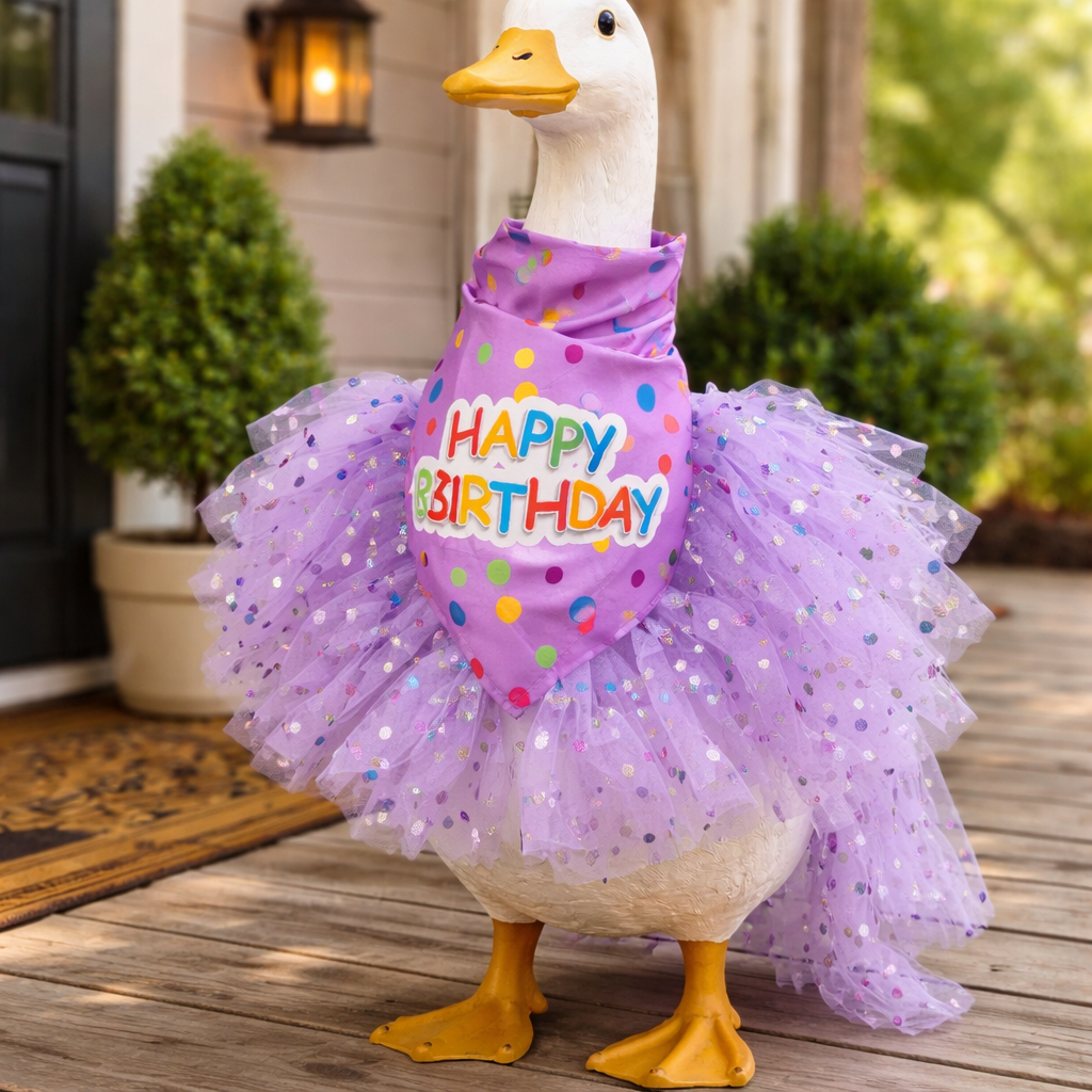 Porch Goose Outfit Happy Birthday – Muddy Moose Market